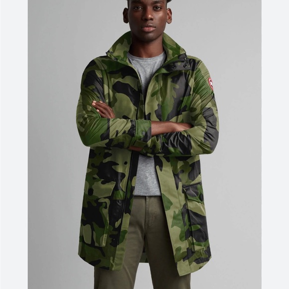 Canada Goose | Jackets & Coats | Canada Goose Camo Print Crew Trench ...